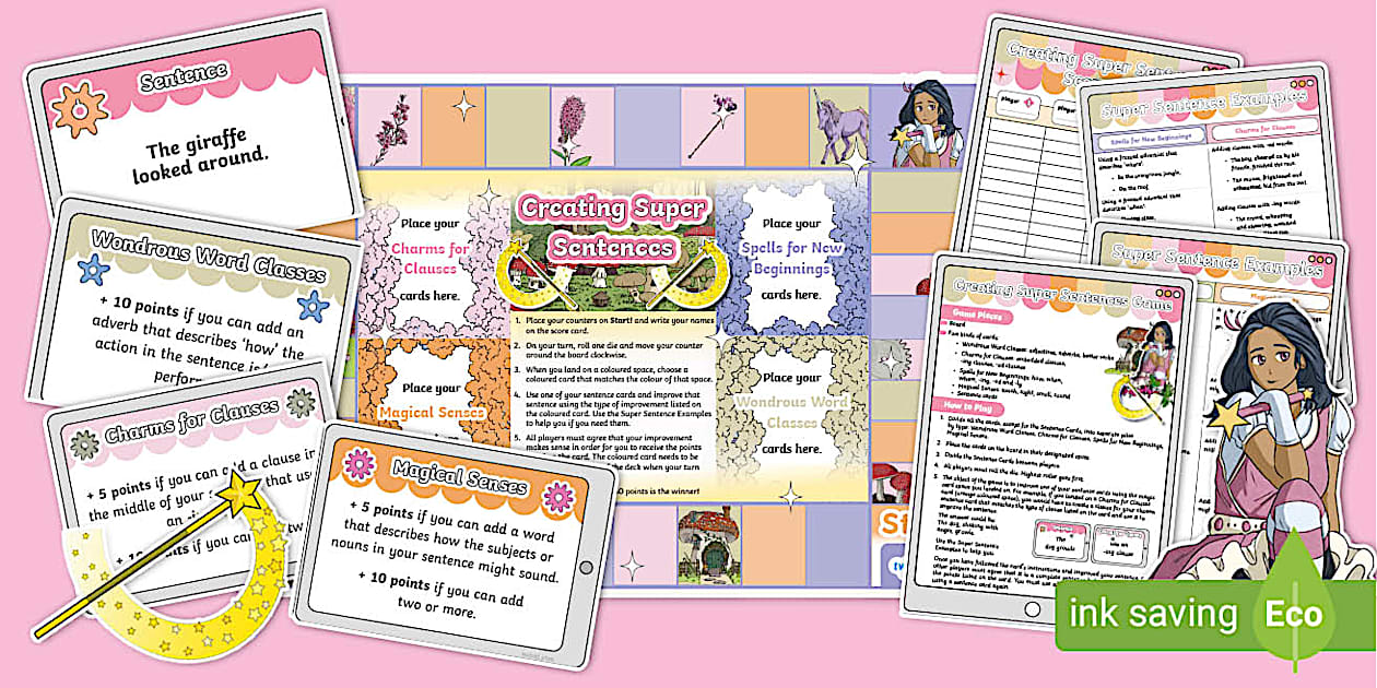 A Fantastic Creating Super Sentences Game | Twinkl | KS2