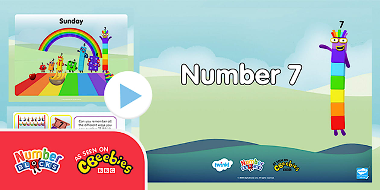 👉 Numberblocks: Lucky Number Seven PowerPoint - Twinkl
