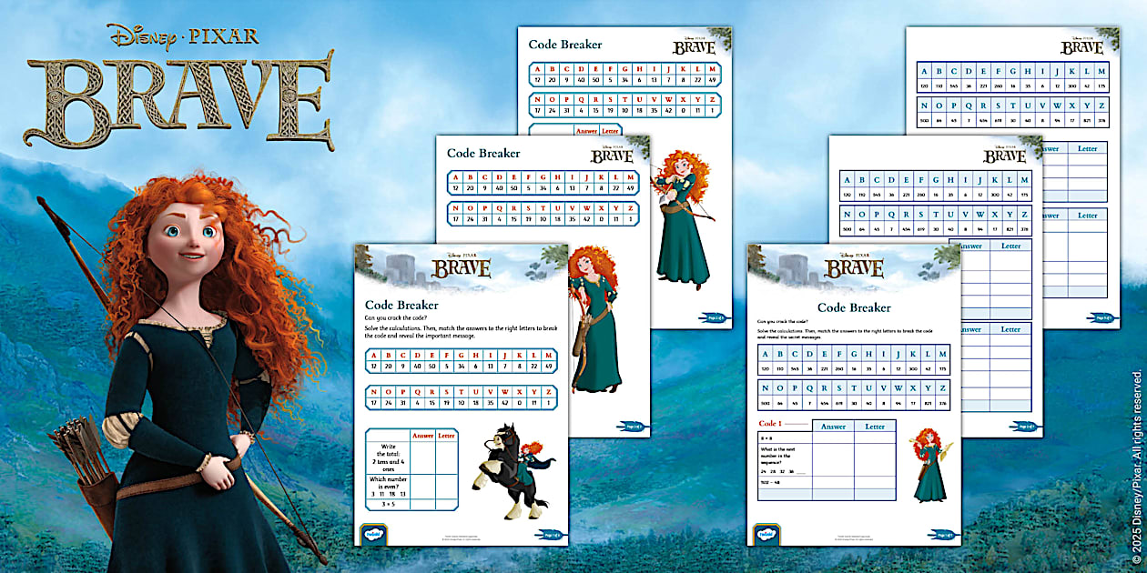 👉 Brave: Maths Code Breaker Pack