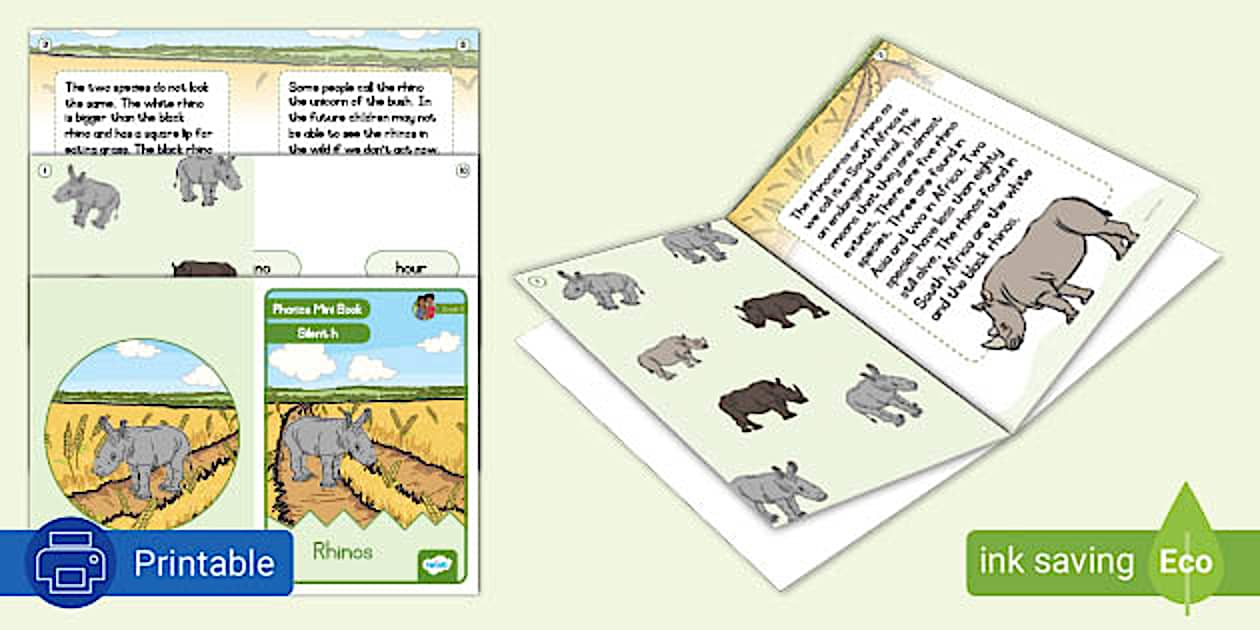 Grade 3 Phonics Mini Book silent h (teacher made) - Twinkl