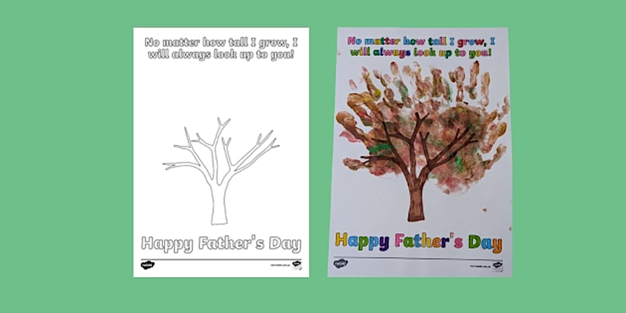 Father's Day Tree Handprint