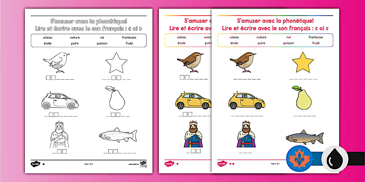 Explorez {le son oi} | Twinkl (teacher made) - Twinkl