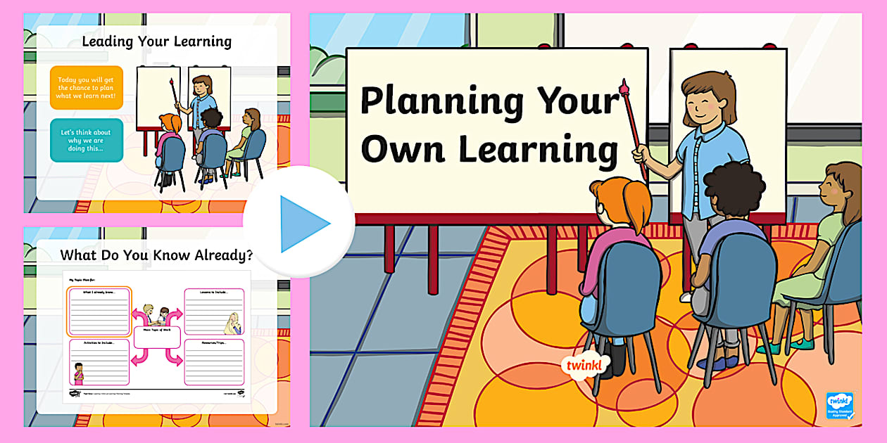 Pupil Voice - Learning - Child Led Learning - Planning Your Own Learning