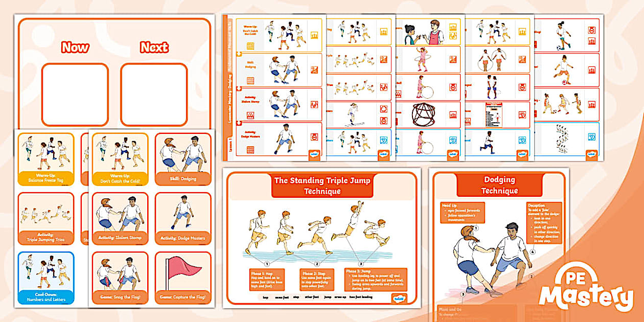 PE Mastery: Y6 Fundamental Movement Inclusive Support Pack