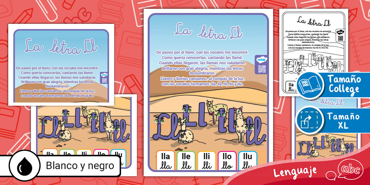 Póster | Familia | Letra | Ll