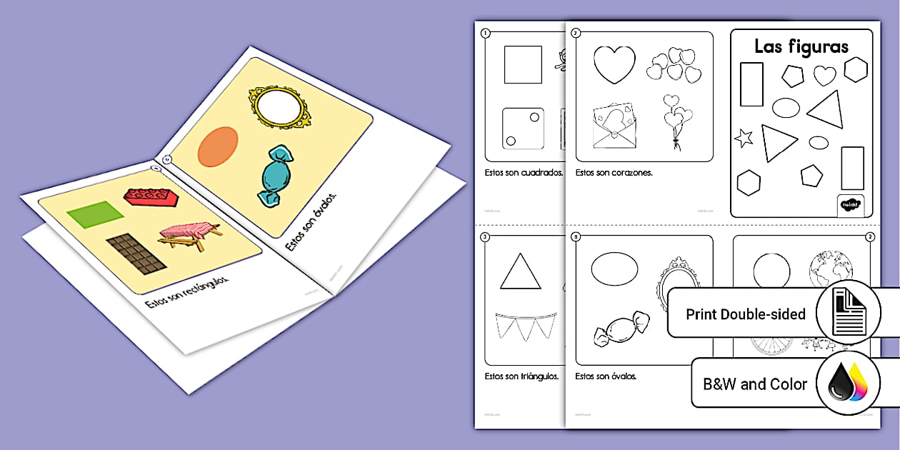 Lector emergente:Las figuras (Teacher-Made) - Twinkl