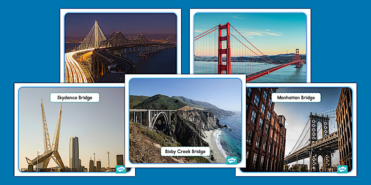 Bridges in the United States Photos (teacher made) - Twinkl