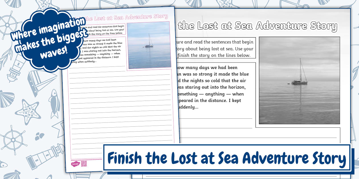 * NEW * Finish the Lost at Sea Adventure Story