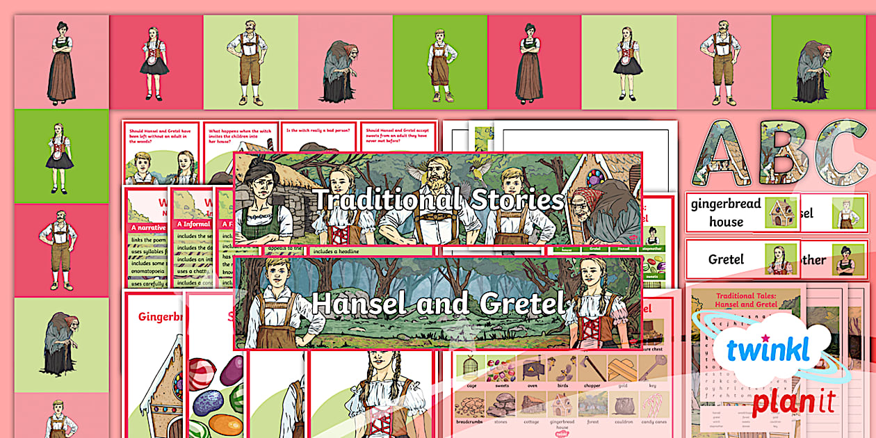 Traditional Tales: Hansel and Gretel Y3 Additional Resources Display Pack