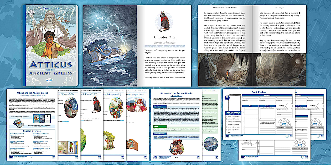Atticus and the Ancient Greeks KS2 Book Club Resource Pack