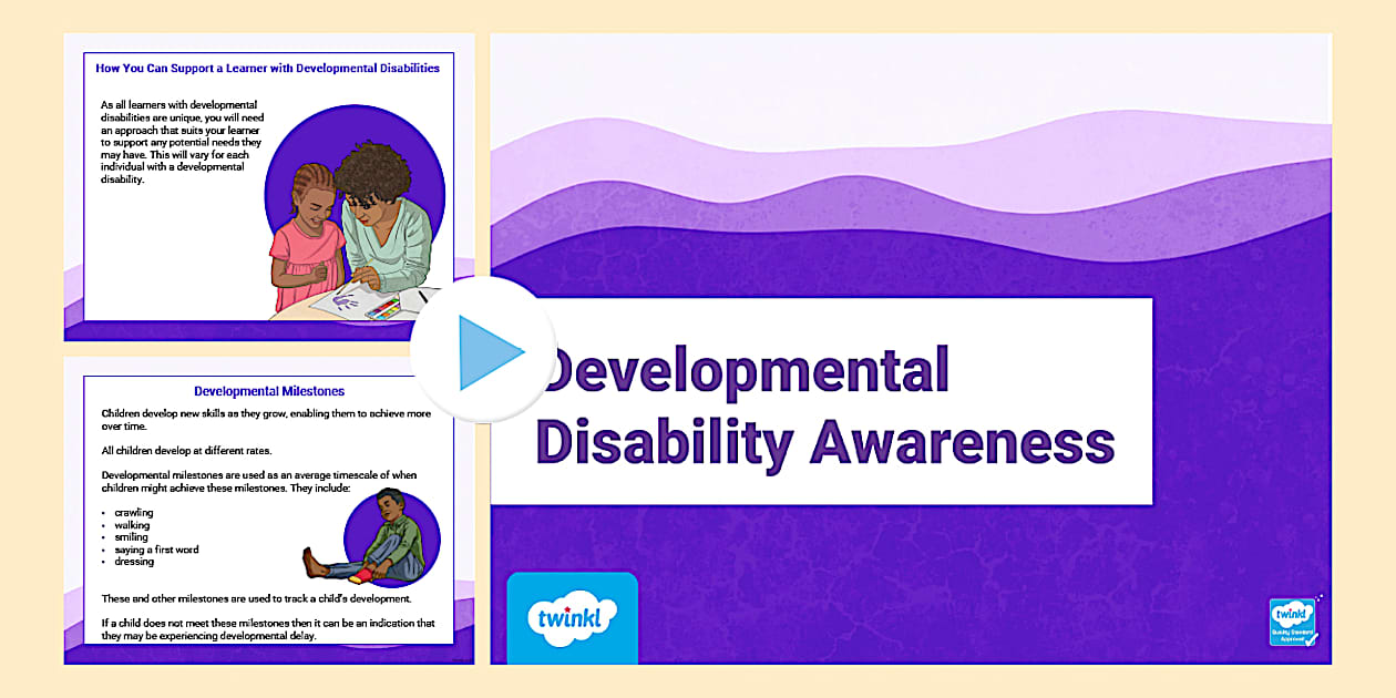 Developmental Disabilities Information (teacher made)