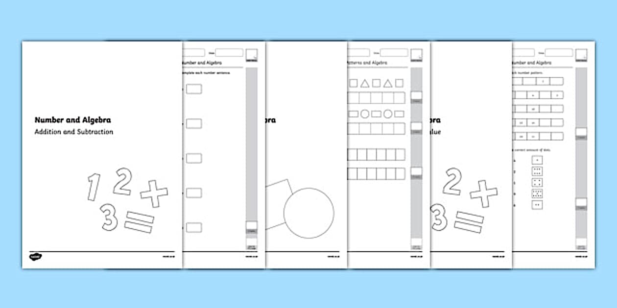 Kindergarten Number and Algebra Assessment Pack - Twinkl