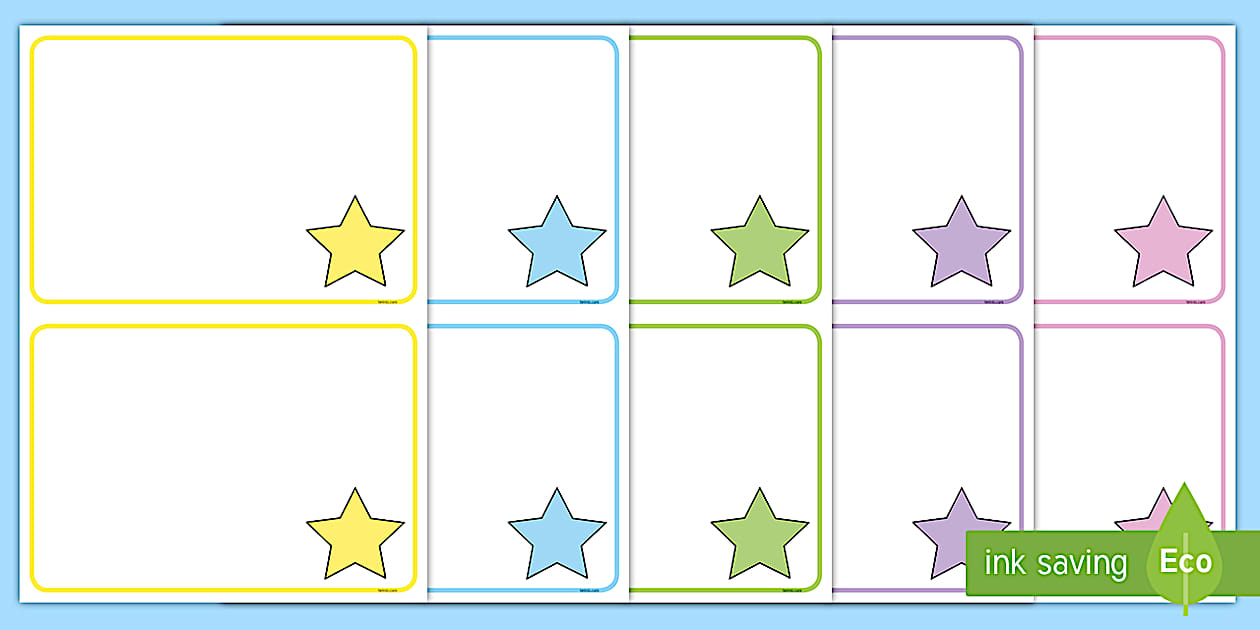 👉 Star Locker Labels (teacher made) - Twinkl