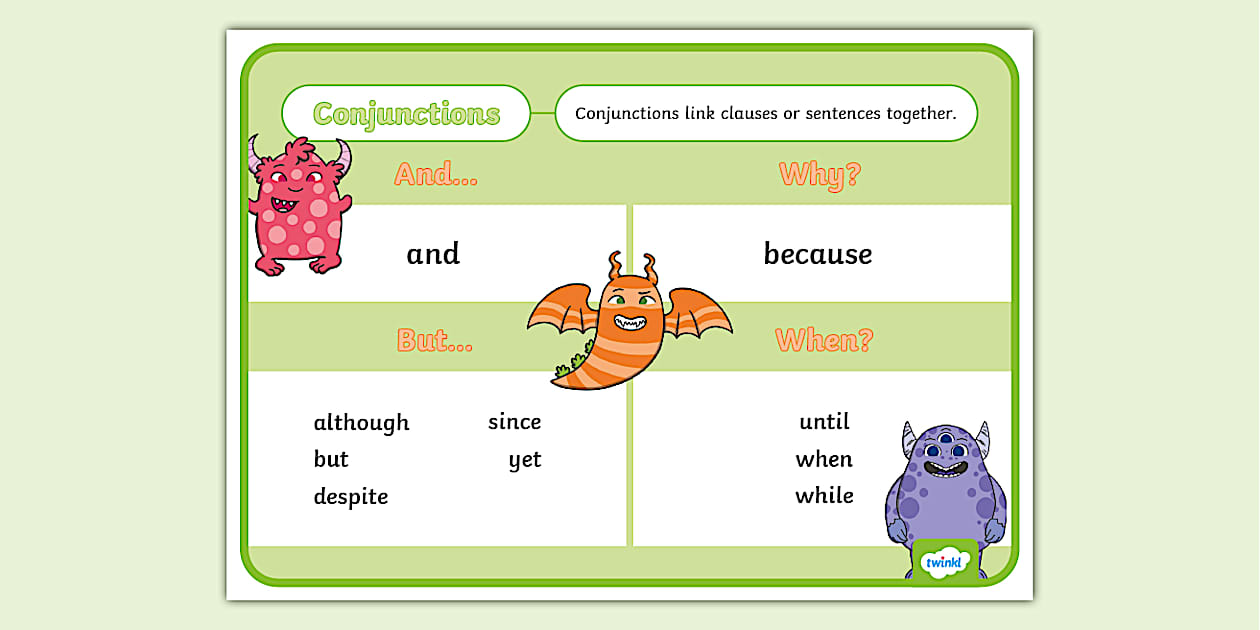 Conjunctions Word Mat - Primary Resources (teacher made)