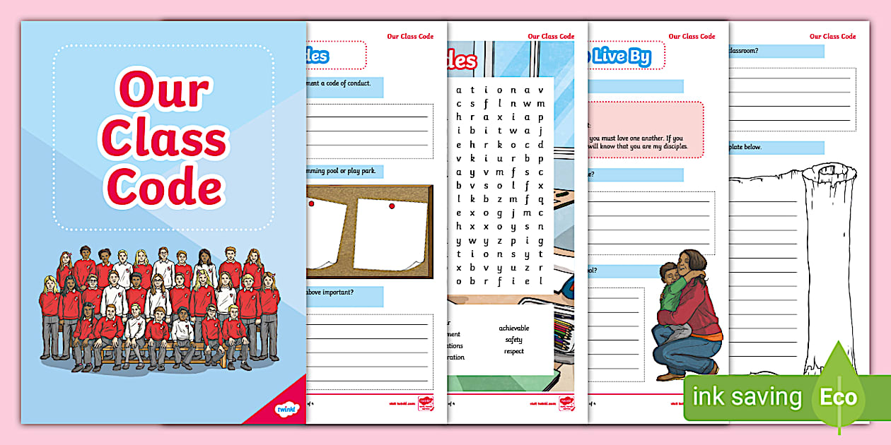 Our Class Code Booklet (Hecho por educadores) - Twinkl