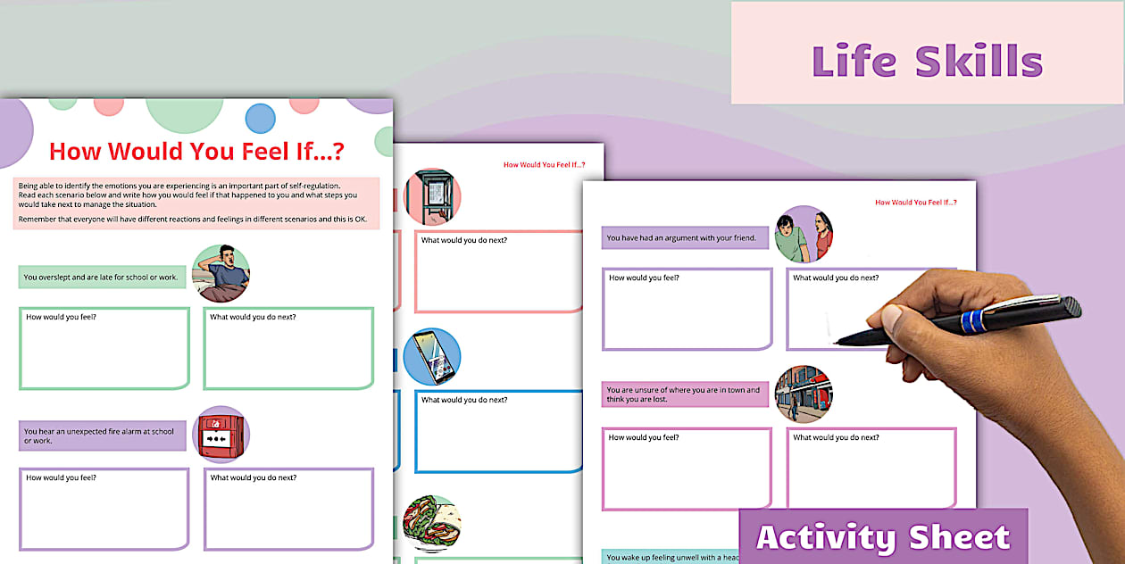 SEND Older Learners Life Skills Activity Sheet