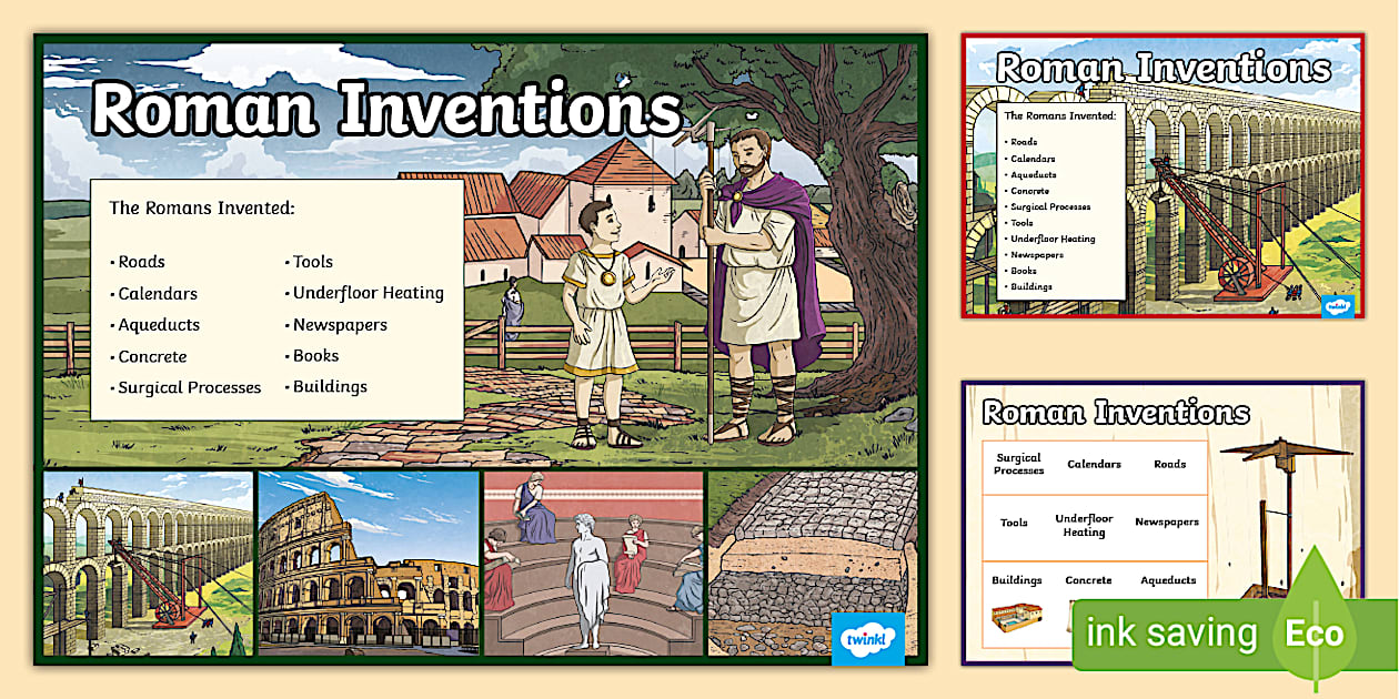 Roman Inventions KS2 Display Posters | Resources | Twinkl