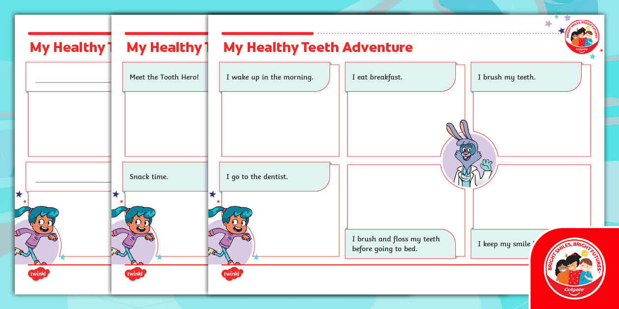FREE! - Oral Health Comic Strip Writing Pack (teacher made)