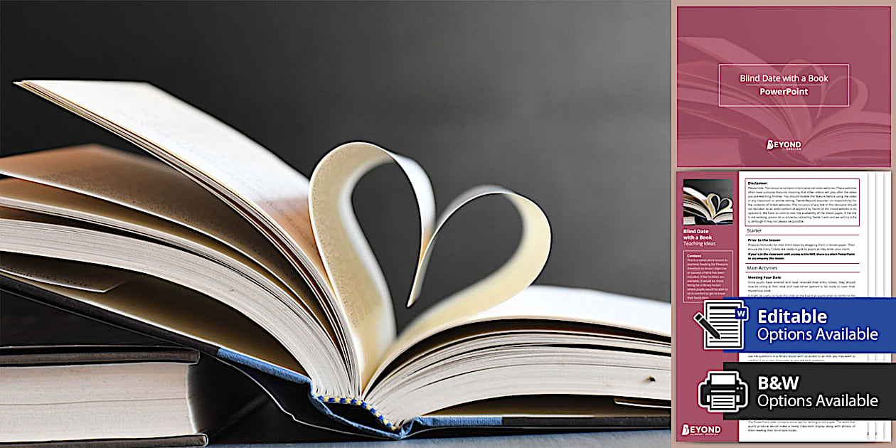 FREE! - Blind Date with a Book Activity | Beyond English
