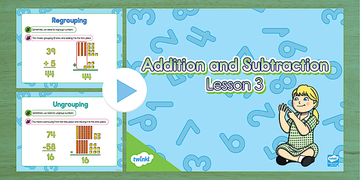 Grade 2 Addition and Subtraction PowerPoint Lesson 3