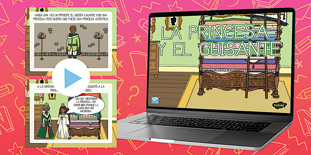 Cuento: La princesa y el guisante (teacher made) - Twinkl