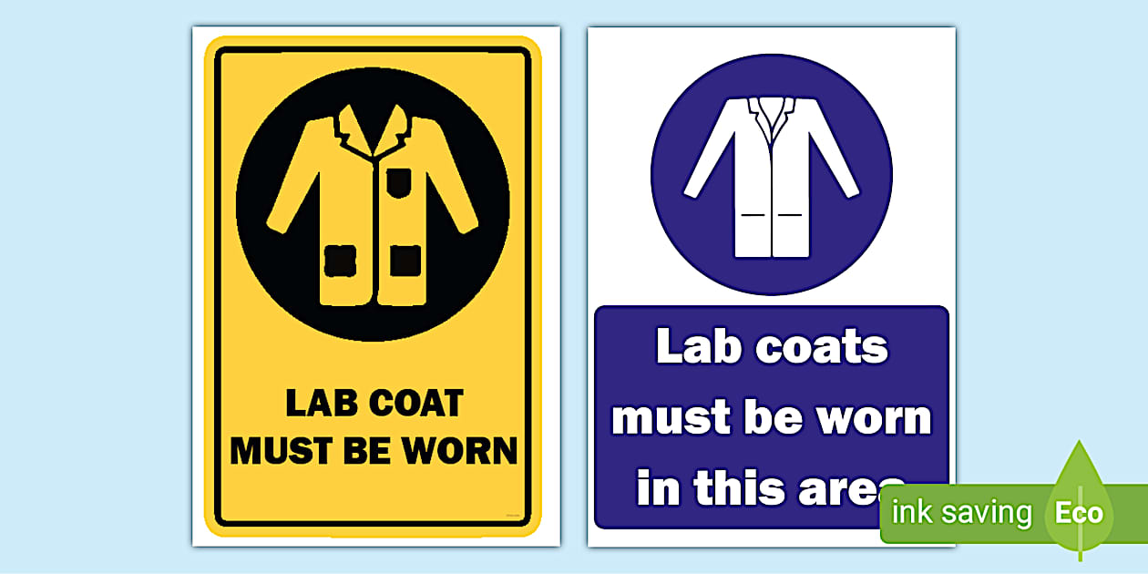 Lab Coat Sign Pack – Signs – Twinkl Resources - Twinkl