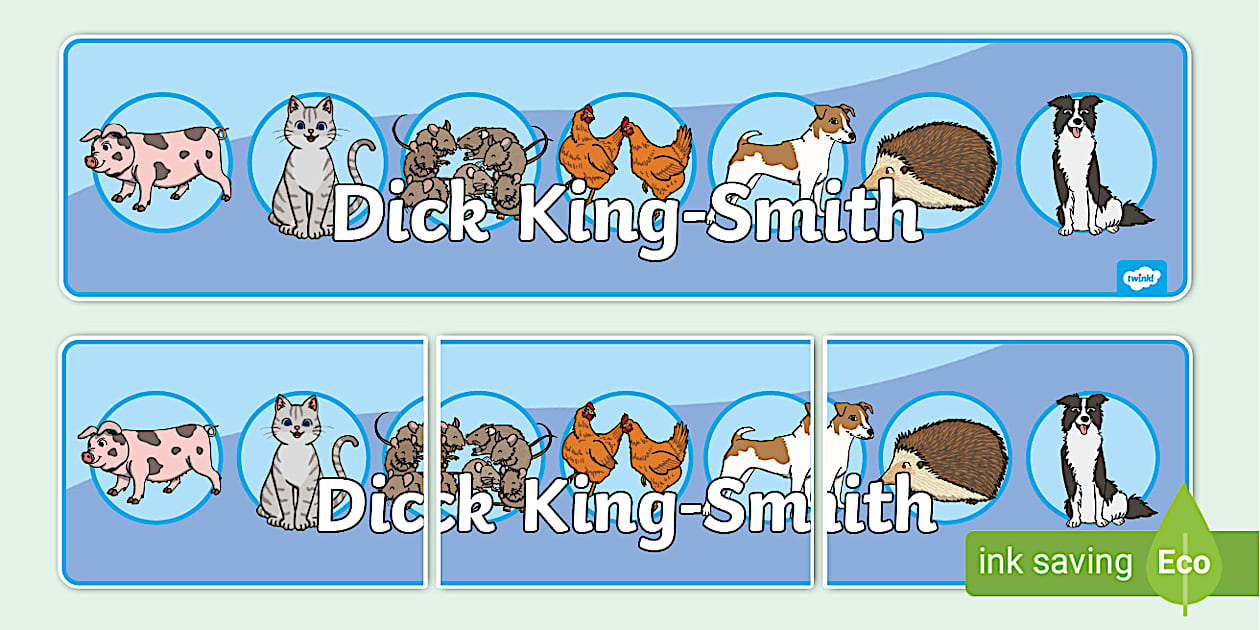 Dick King-Smith Display Banner (Hecho por educadores)