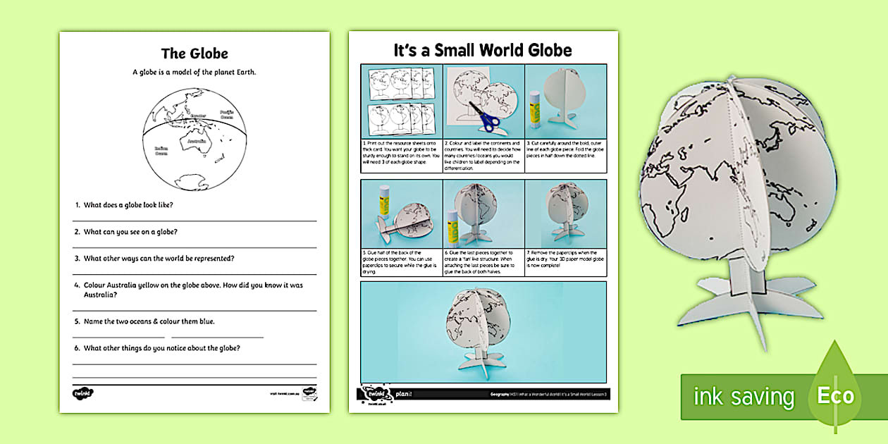 The Globe Lesson Pack (teacher made) - Twinkl