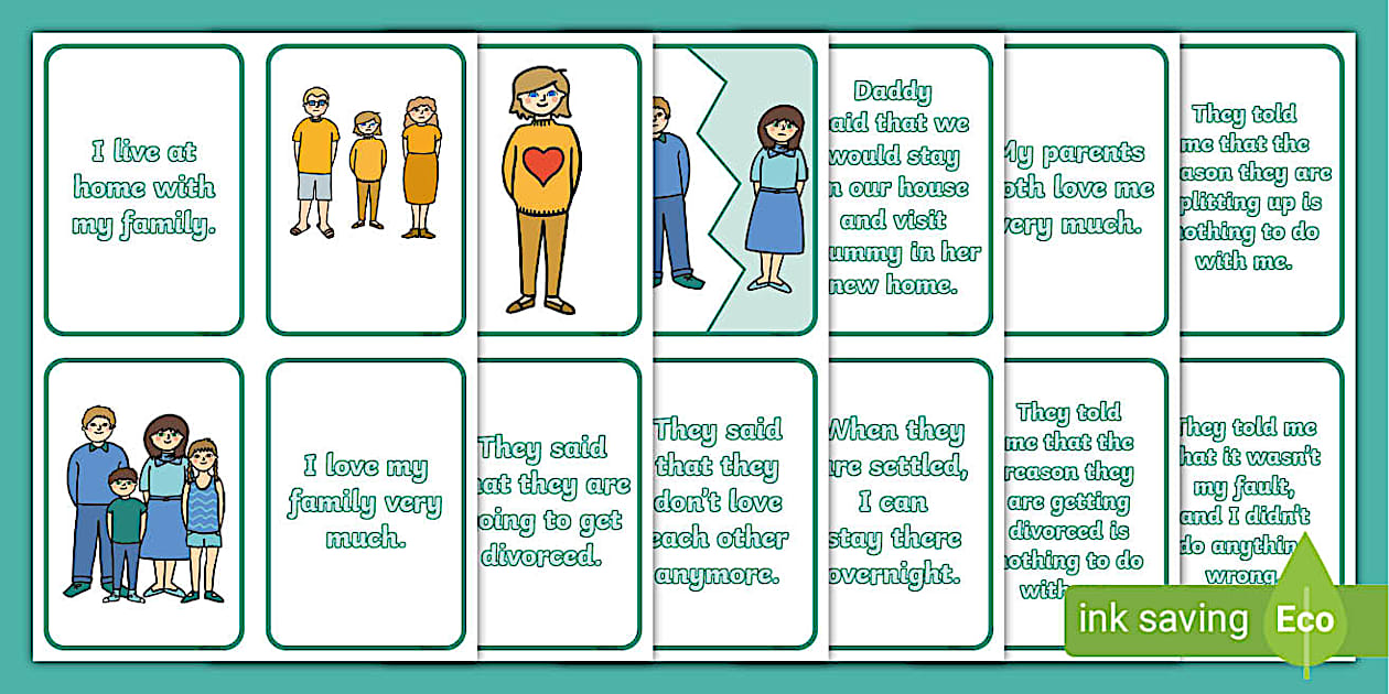 Social Situation: Parents Getting Divorced Splitting Up