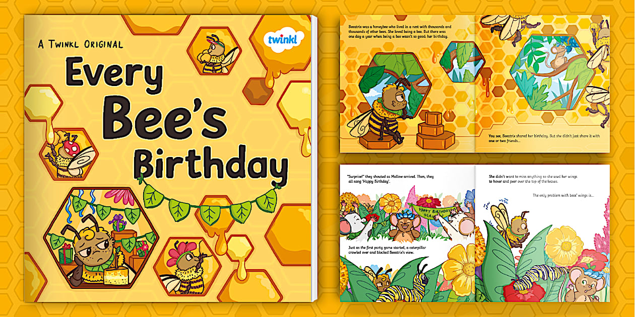 Every Bee's Birthday eBook (teacher made) - Twinkl