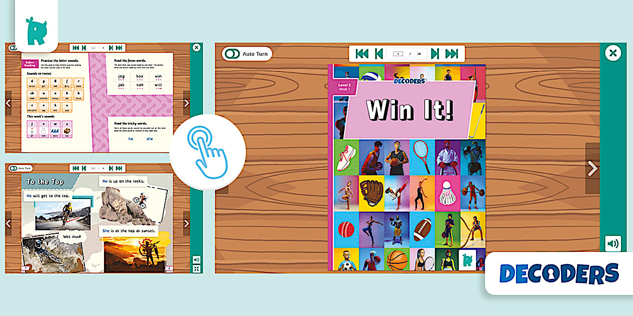 Level 3 Week 1 Decoders Book: Win It! (teacher made)