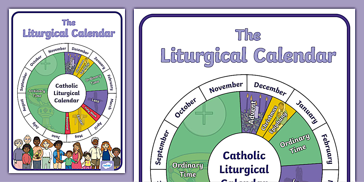 Liturgical Calendar Poster (Lehrer gemacht) - Twinkl