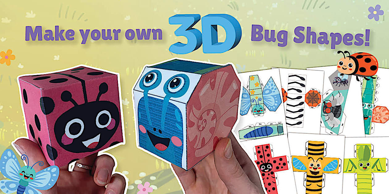 3D Bug Shapes