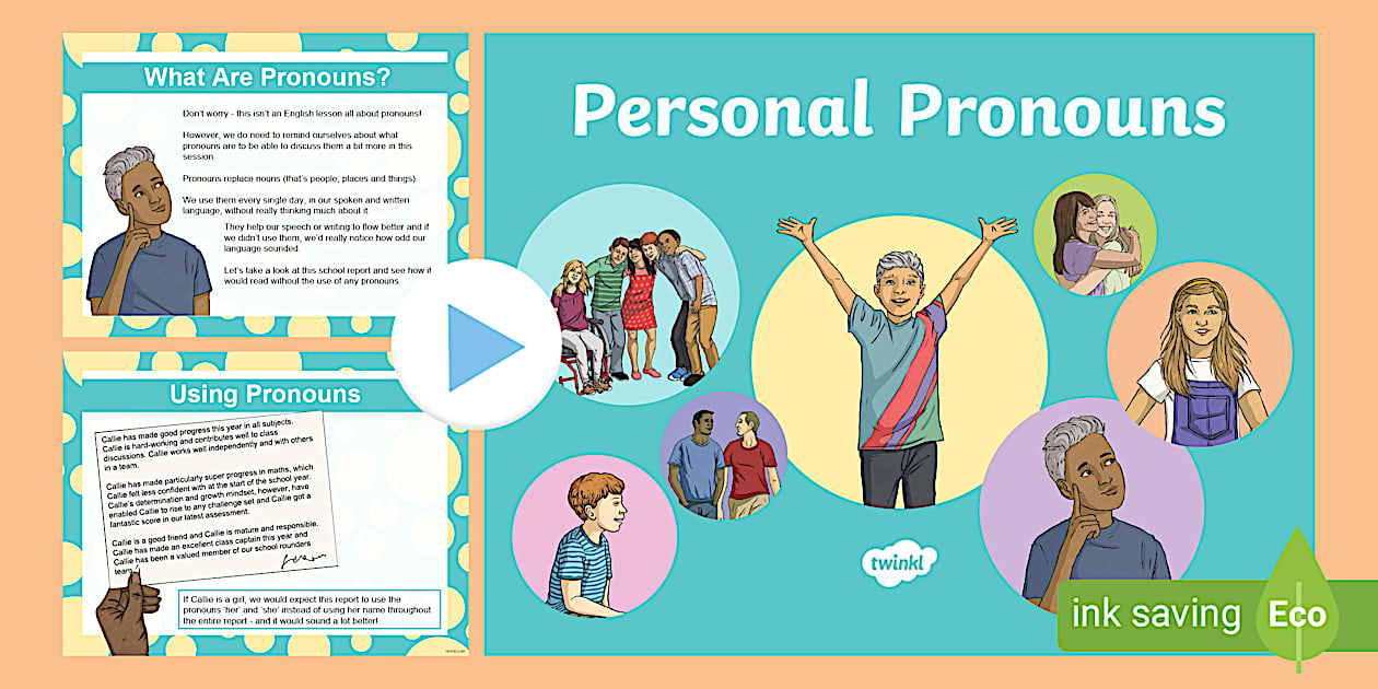 Personal Pronouns PowerPoint (teacher made) - Twinkl