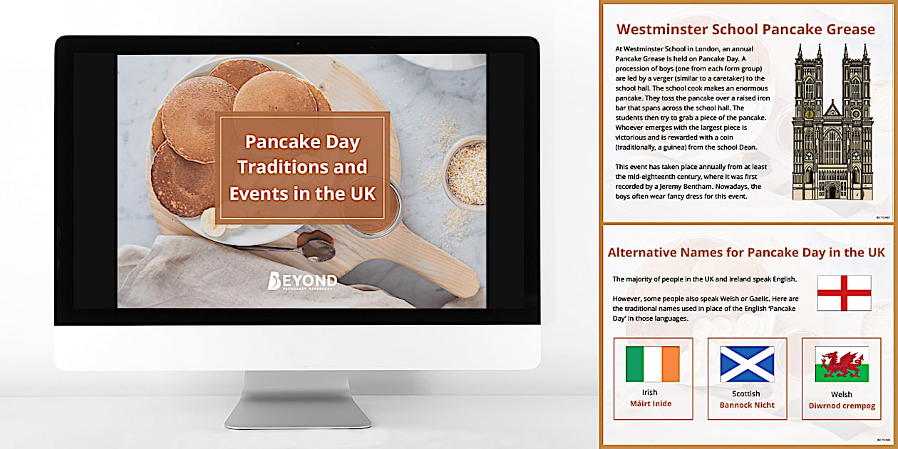 Pancake Day Traditions and Events in the UK (teacher made)
