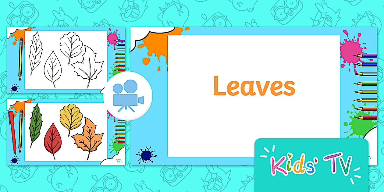 How to Draw Leaves | Twinkl Kid's TV