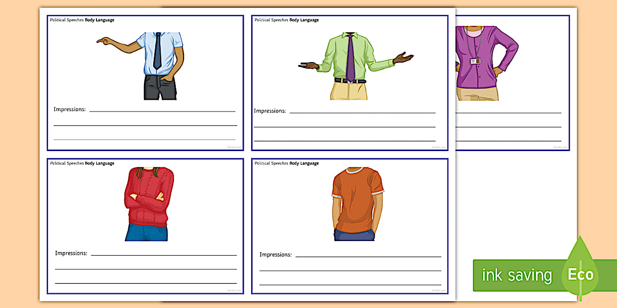 Body Language Activities - Twinkl NZ (teacher made) - Twinkl