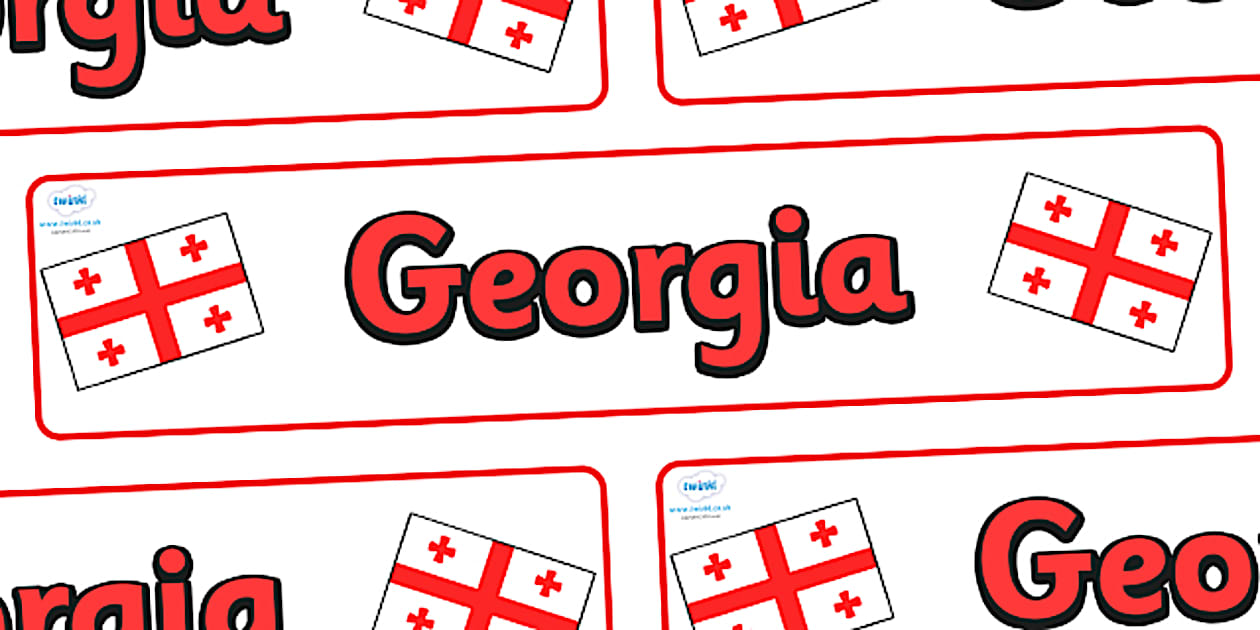 Georgia Display Banner (teacher made) - Twinkl