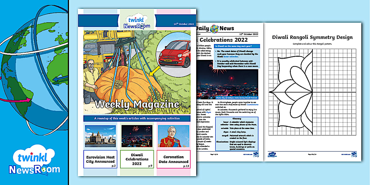 NewsRoom Weekly Roundup Magazine 14th October 2022 (ages 9-11)