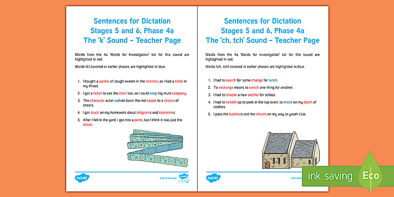 Northern Ireland Linguistic Phonics Stage 5 and 6, Phase 4a, 'k' and ...