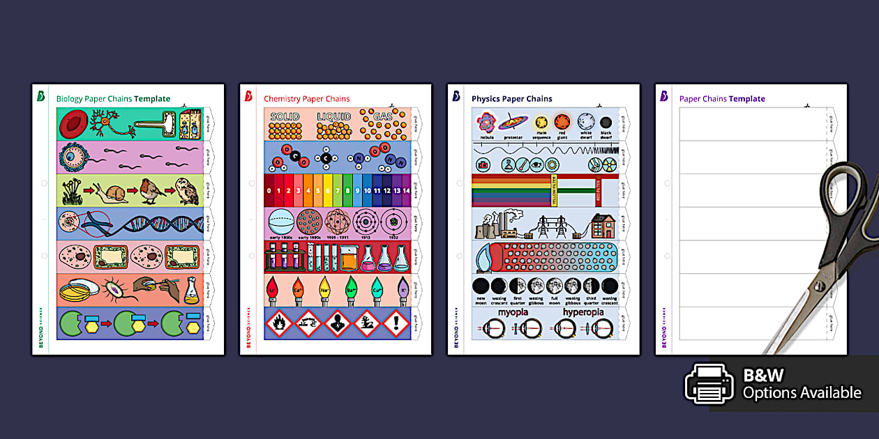 Paper Chains Activity Pack (Teacher-Made) - Twinkl