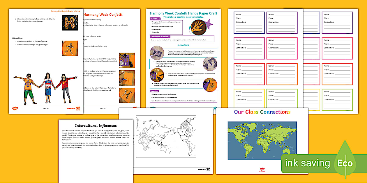 Harmony Day for Older Students Activity Pack