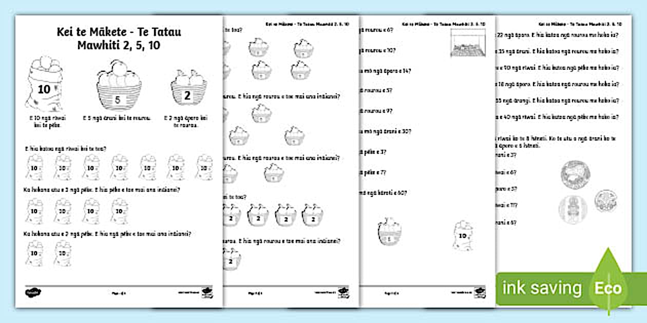 Kei te Mākete (Teacher-Made) - Twinkl