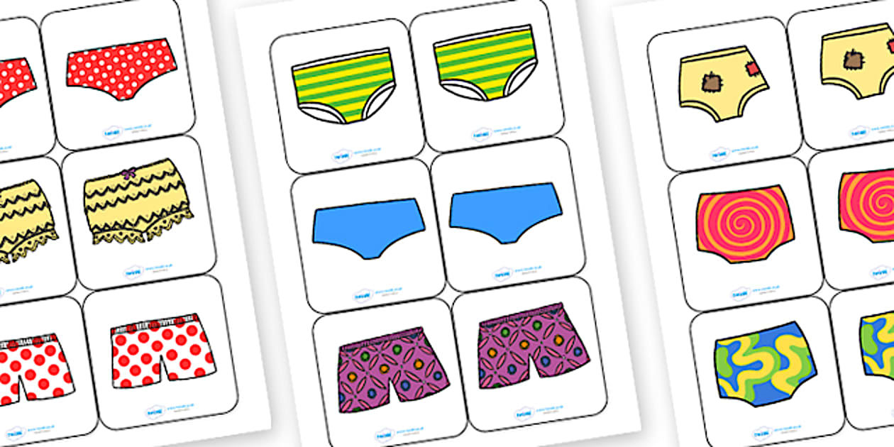 Matching Activity to Support Teaching on Pants - Twinkl