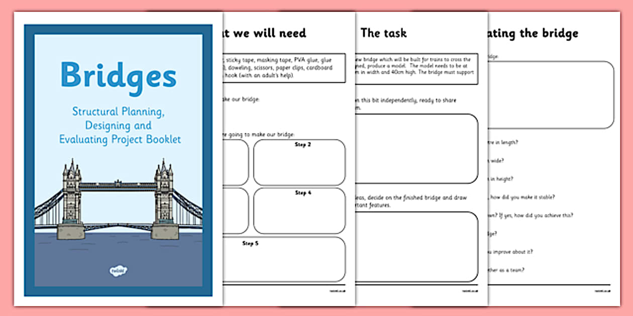 Structures Planning Designing | Bridge Building Activity