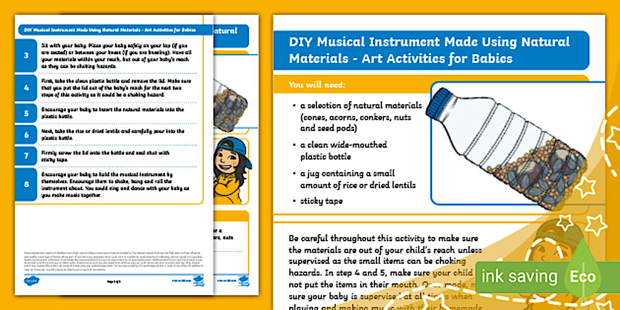 👉 DIY Musical Instrument Made Using Natural Materials