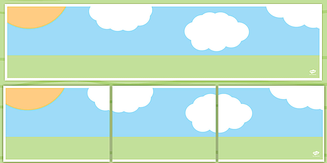 We Are All Different Small World Background - Twinkl