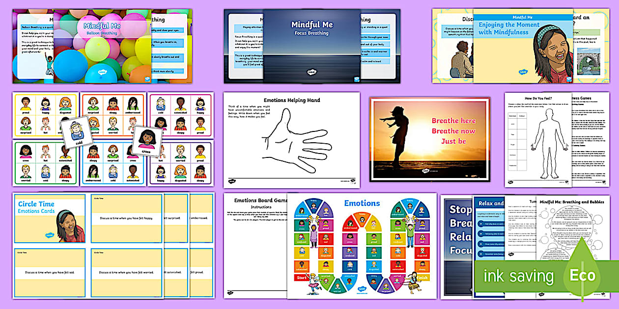 Mindful Me: Mindfulness Bumper Resource Pack (teacher made)
