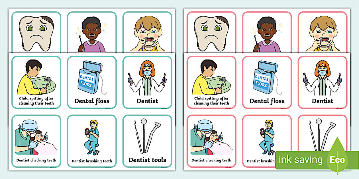 Dental Health Matching Cards | Twinkl
