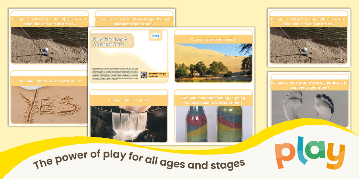 Play Prompt Challenge Cards | Twinkl Resources